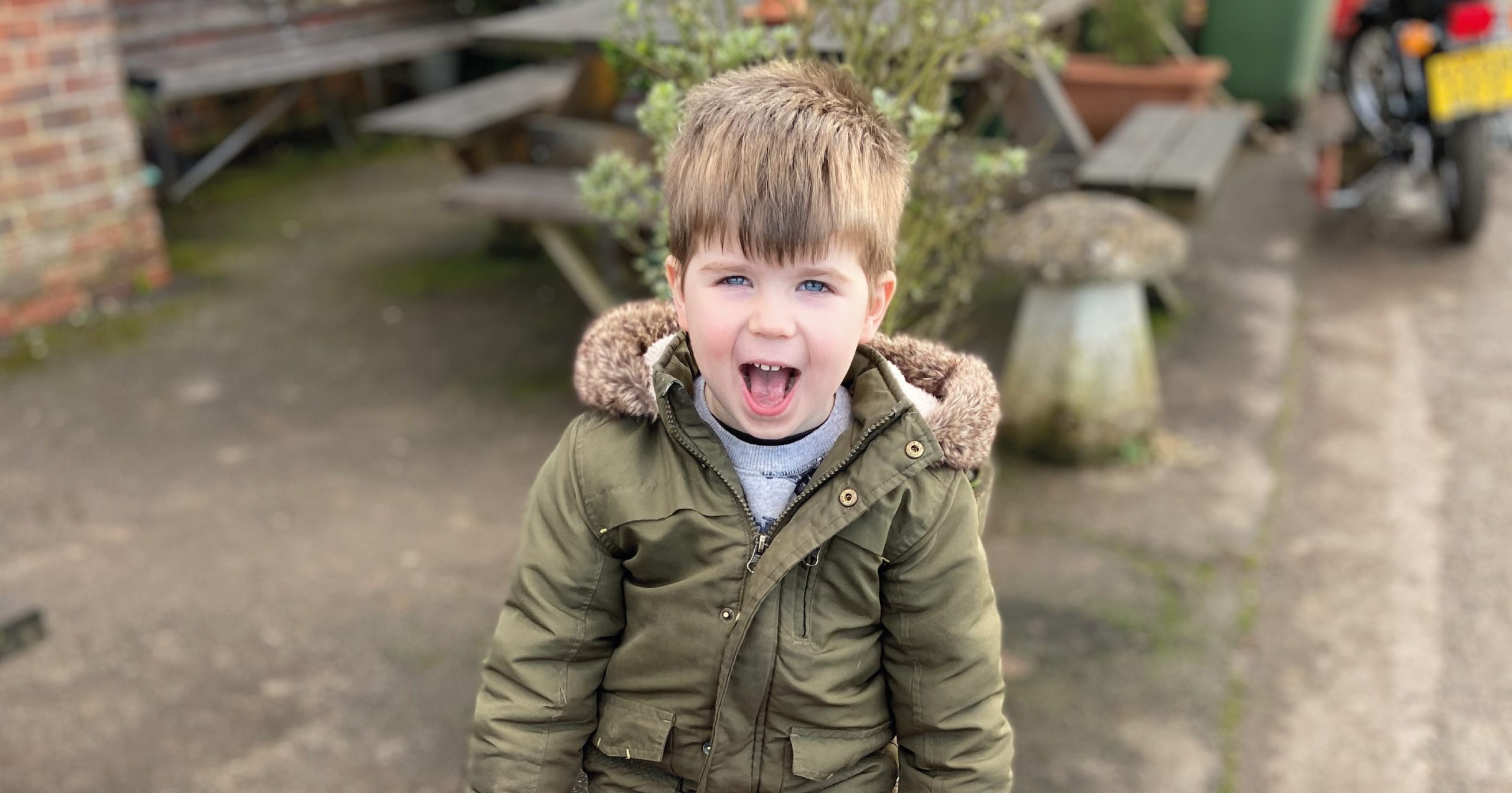 Brave Boy Seb Scoops Award | Childhood Eye Cancer Trust