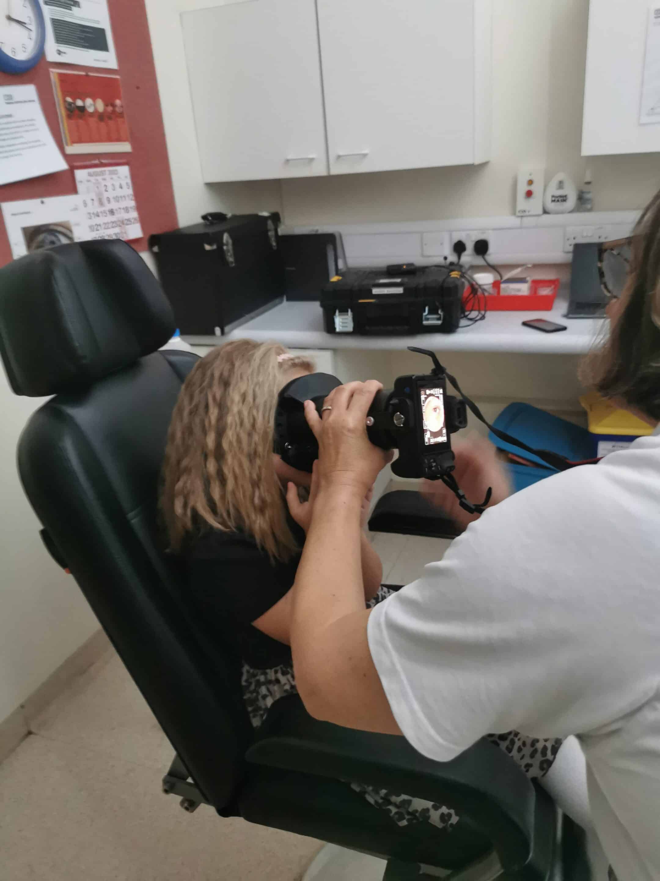 Frankie’s artificial eye fitting | Childhood Eye Cancer Trust