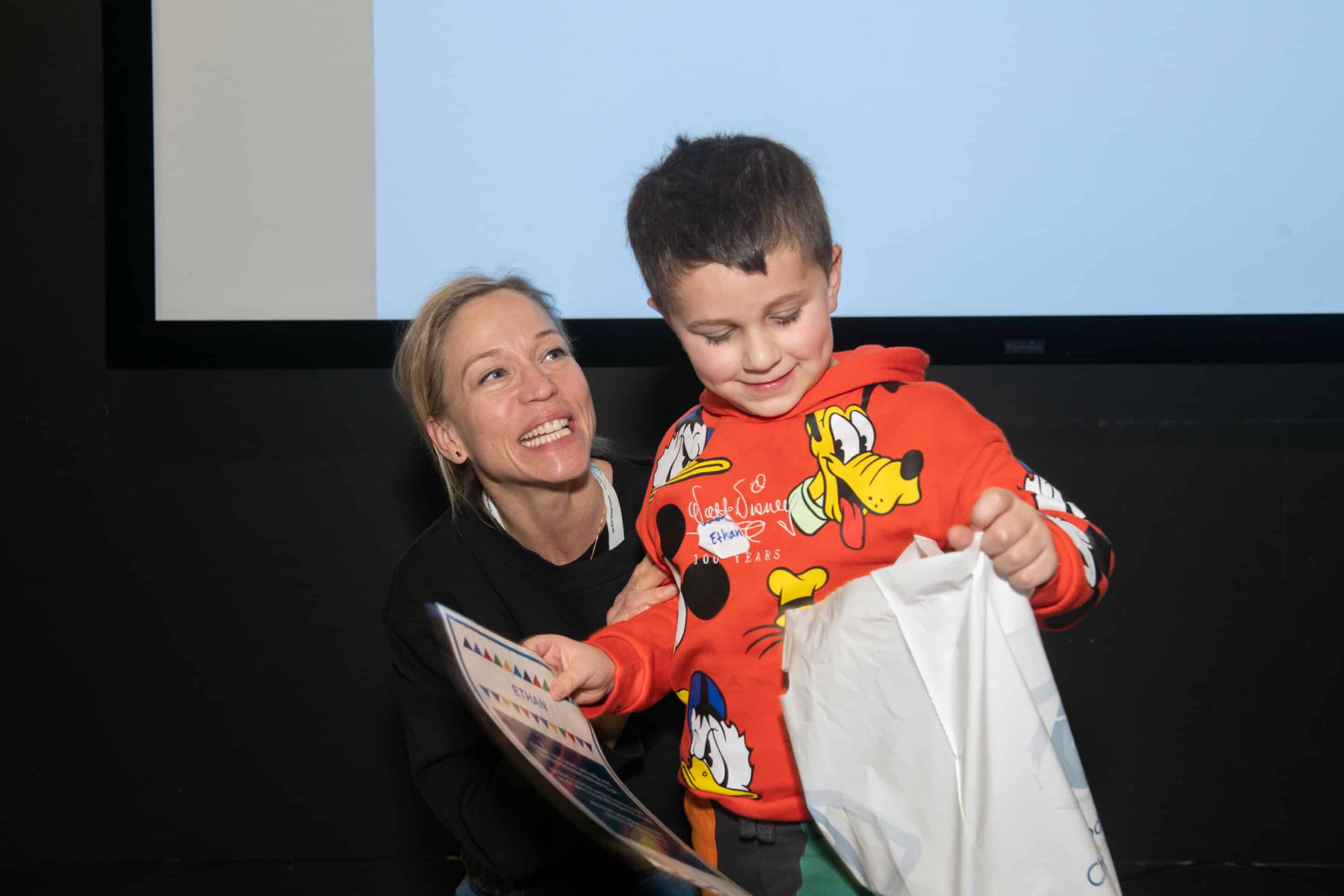 Ethan’s CHECT Champion award | Childhood Eye Cancer Trust