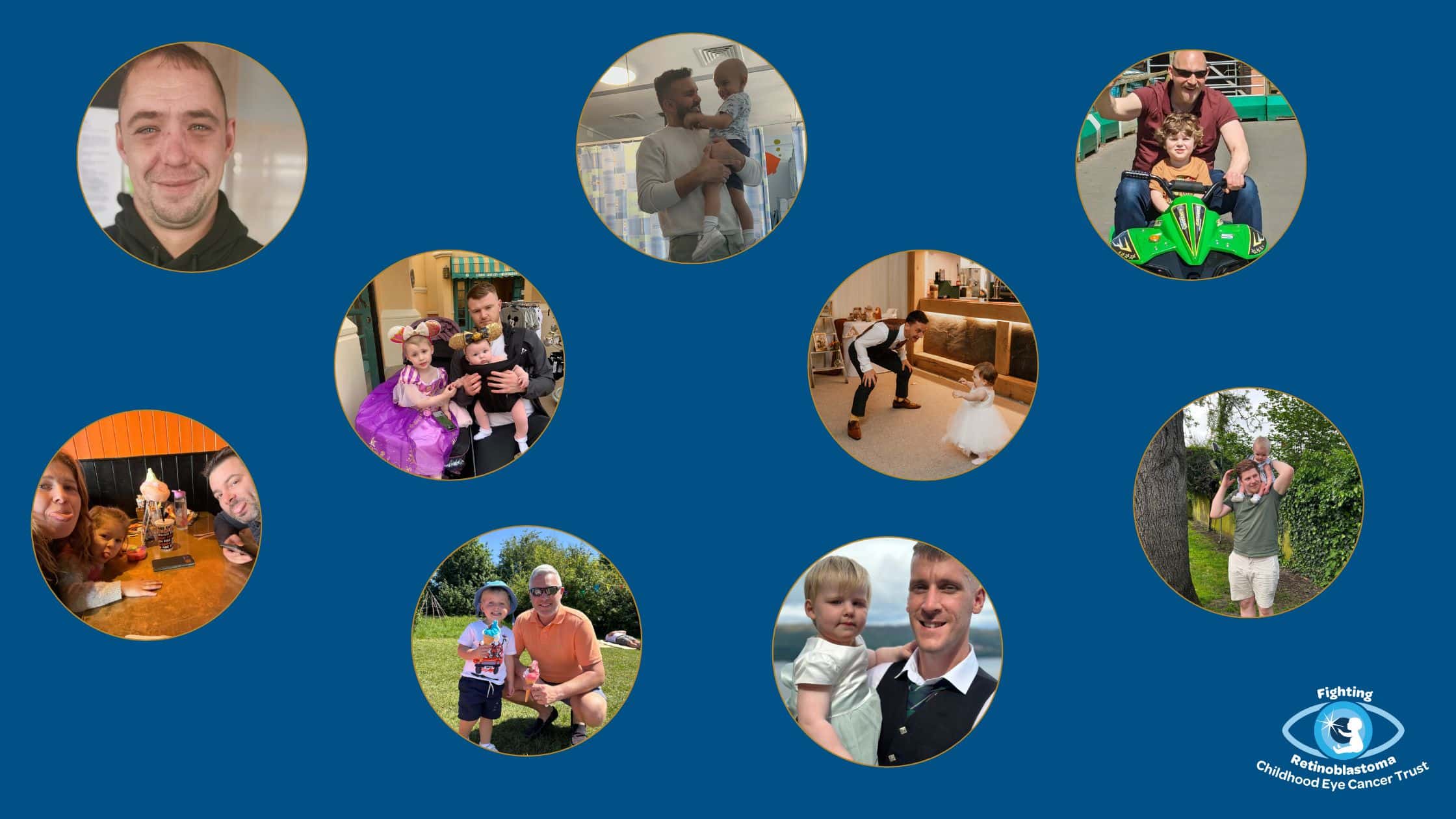 Our CHECT Champion Dads 2024 | Childhood Eye Cancer Trust